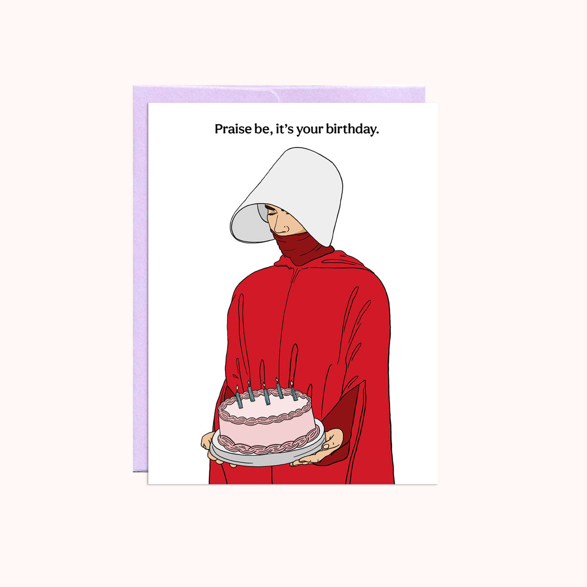 Handmaid Birthday Card – Party Mountain Paper Co.